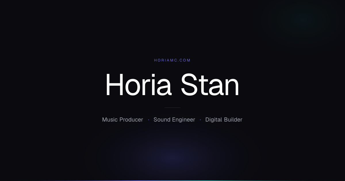 Horia Stan - Turn Vocals into Rhythmic Formant Beds: My 2026 Formant ...